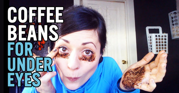 She Puts Coffee Under Her Eyes....and the end result is Brilliant ...