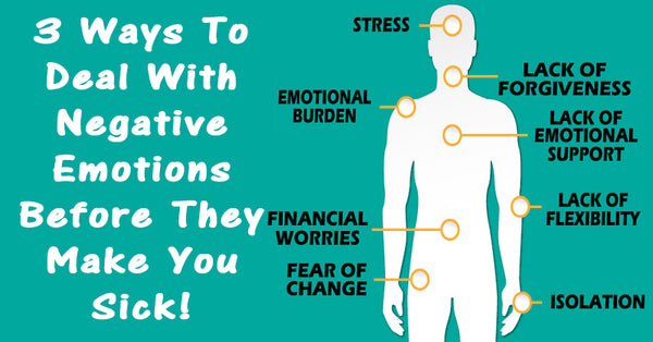 3 Ways To Release Negative Emotions Before They Make You Sick! - David ...
