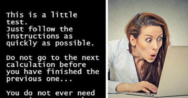 This Simple Test Will Blow Your Mind... if You Are Normal - David Wolfe ...