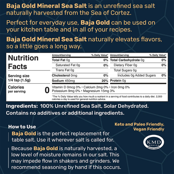 Baja Gold Mineral Sea Salt - David Wolfe Shop
