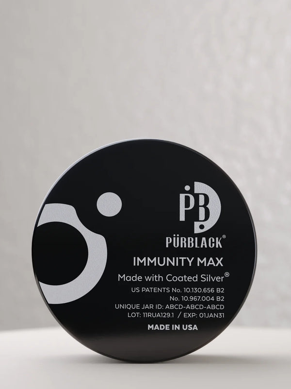 Pürblack Shilajit Immunity Max with Coated Silver, 30 grams - David ...