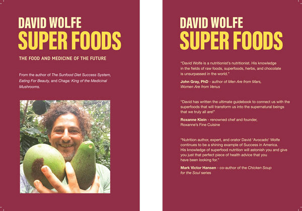 David Wolfe Superfoods Book (New 2026 version) - David Wolfe Shop